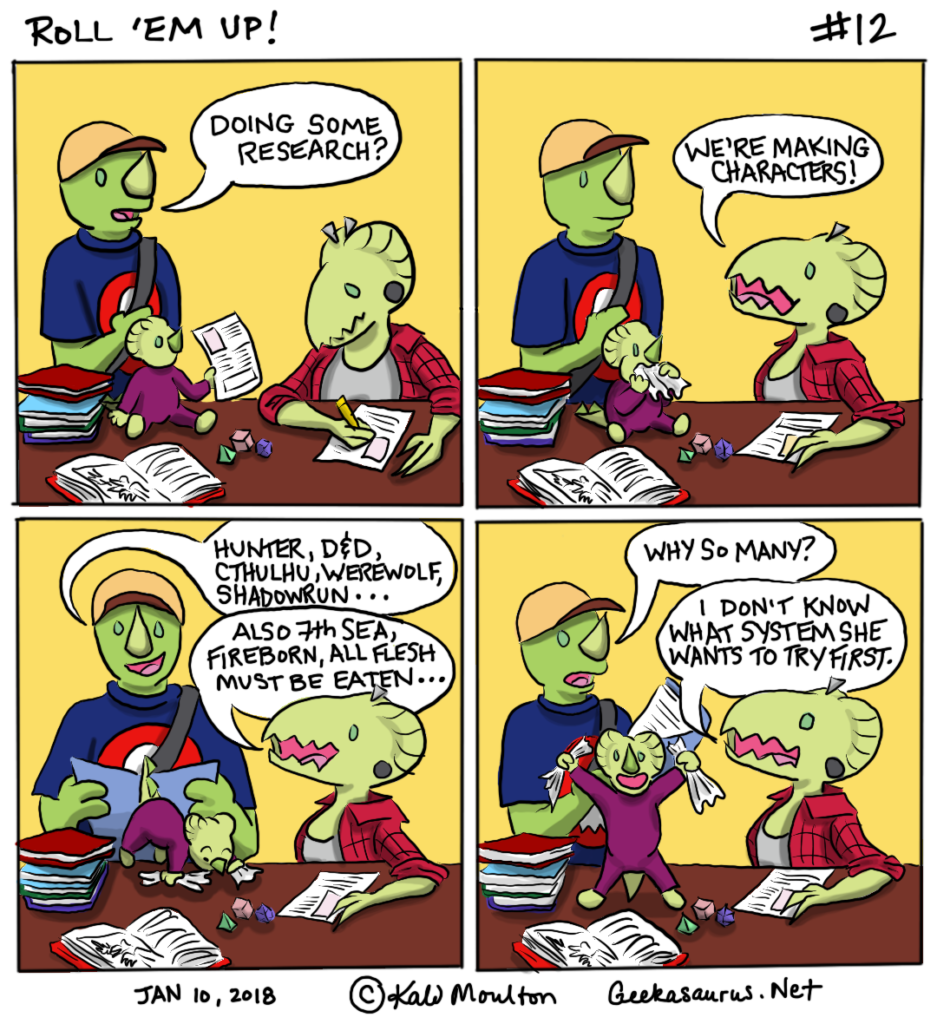 Roll ‘Em Up | Geekasaurus